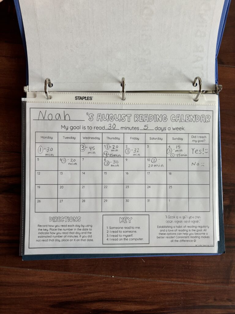 STAR Binder Tour: Effective Home-School Communication Strategies - T is ...